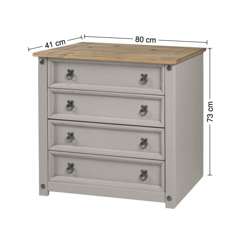Small 4 drawer chest store
